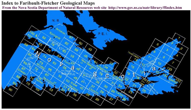 GSC Map Name & Number | Parrsboro Shore Days
